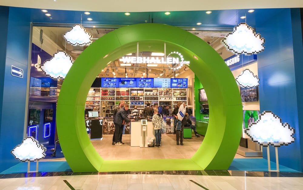 WEBHALLEN - Mall of Scandinavia, Solna, Sweden - Electronics - Yelp
