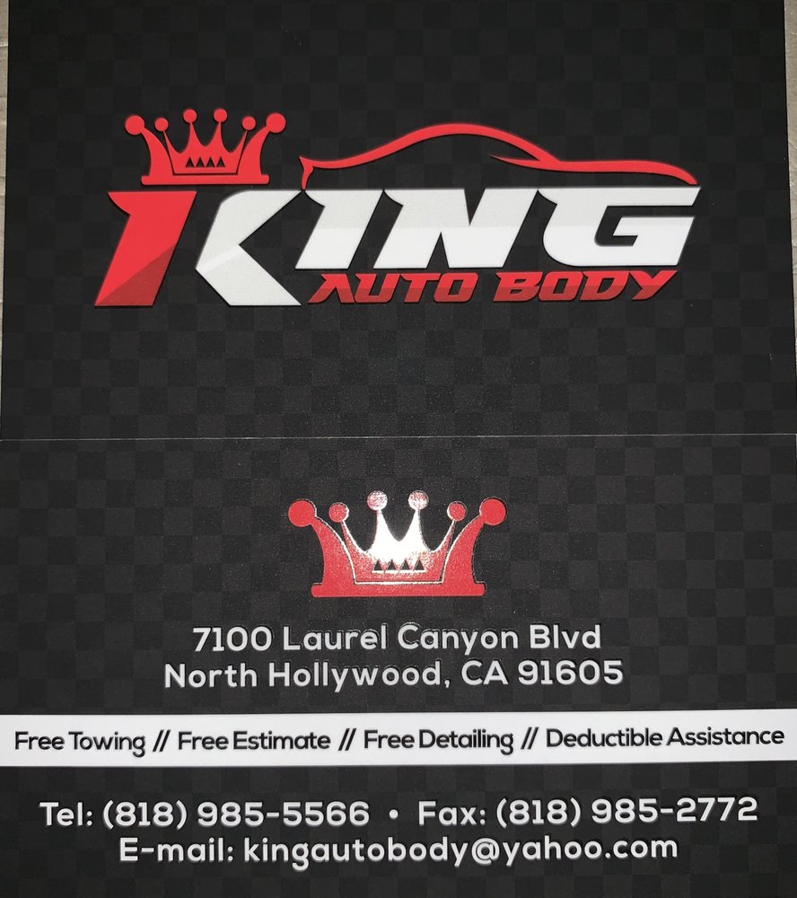 KING AUTO BODY - Updated January 2026 - 7100 Laurel Canyon Blvd, North ...