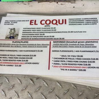 EL COQUI - Updated September 2025 - 73 Photos & 102 Reviews - 2701 E ...