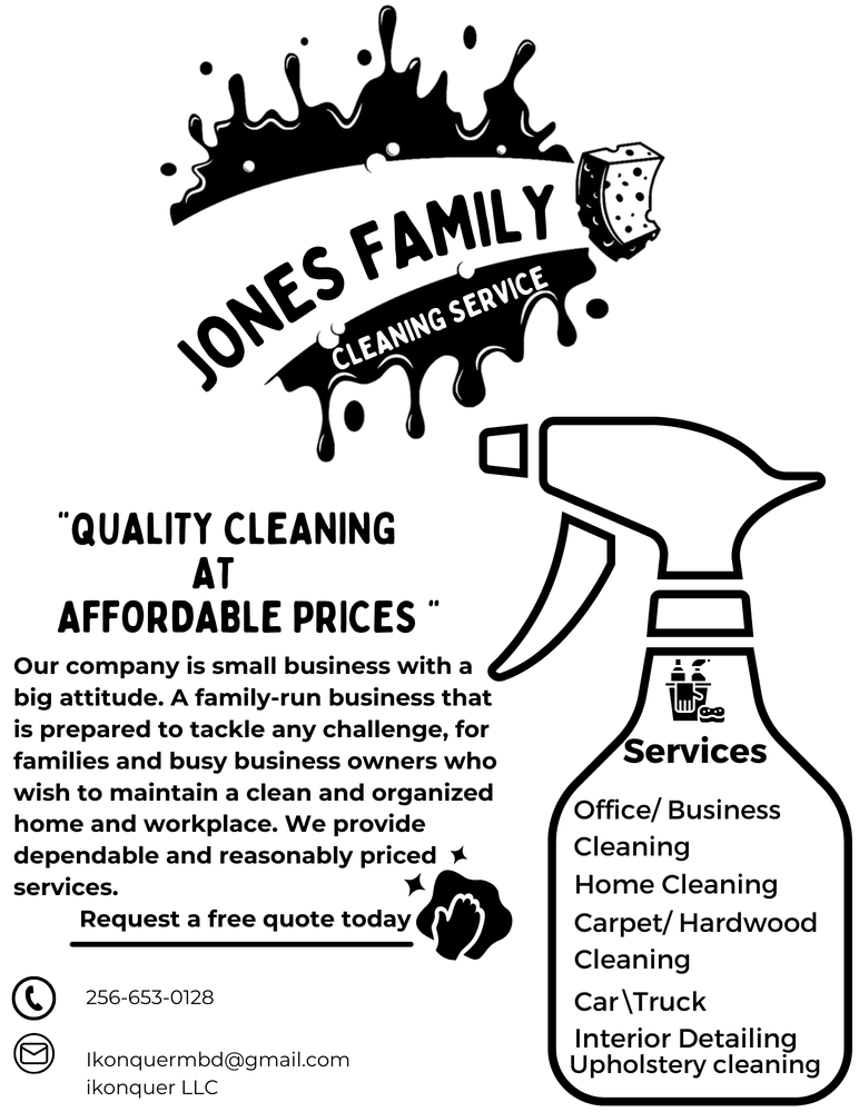 JONES FAMILY CLEANING SERVICE - Updated February 2025 - Request a Quote ...