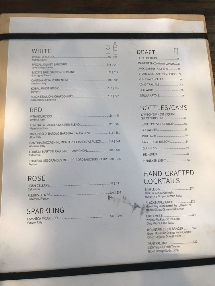 HIGH TIMBER LOUNGE - 1 Carinthia Rd, Dover, Vermont - Bars - Yelp