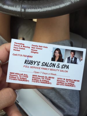 RUBY’S BEAUTY SALON - Updated October 2025 - 12 Reviews - 10701 W Bellfort St, Houston, Texas ...
