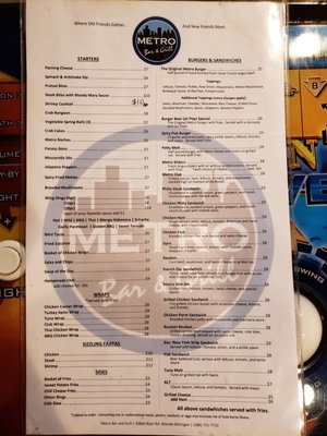 METRO BAR & GRILL - Updated October 2025 - 21 Photos & 46 Reviews ...