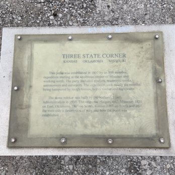 TRI-STATE MARKER KANSAS, MISSOURI, AND OKLAHOMA - Updated October 2025 ...