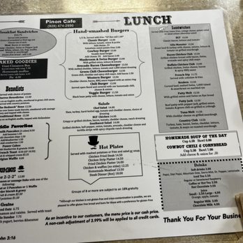 THE PINON CAFE - Updated November 2024 - 280 Photos & 318 Reviews ...