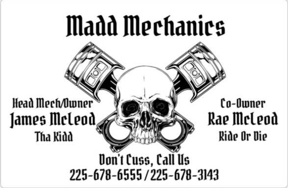 MADD MECHANIC’S - Updated November 2024 - Maurepas, Louisiana - Auto ...