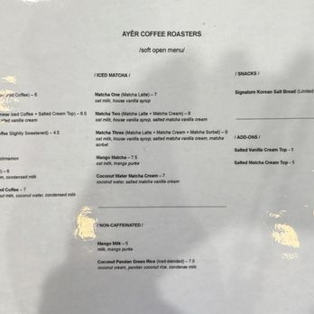 AYER COFFEE - Updated September 2025 - 284 Photos & 184 Reviews - 17292 ...