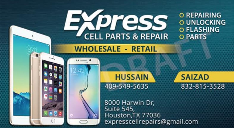 EXPRESS CELL PARTS AND REPAIR - Updated January 2025 - 8000 Harwin Dr ...