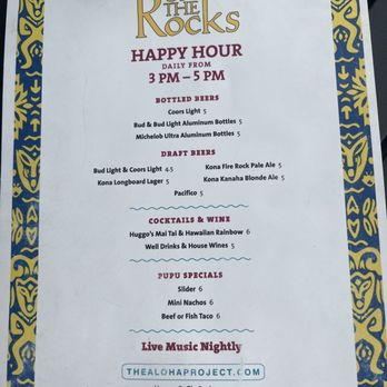 ON THE ROCKS - Updated May 2024 - 1857 Photos & 1750 Reviews - 75-5824 ...