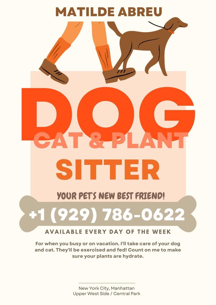 MATILDE ABREU DOG CAT & PLANT SITTER - Updated August 2024 - Request a ...