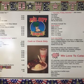 PIG OUT BBQ - Updated September 2025 - 54 Reviews - 3001 New Cut Rd ...