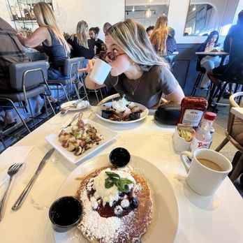 Lemon Blueberry Pancakes Mixed Berry French Toast