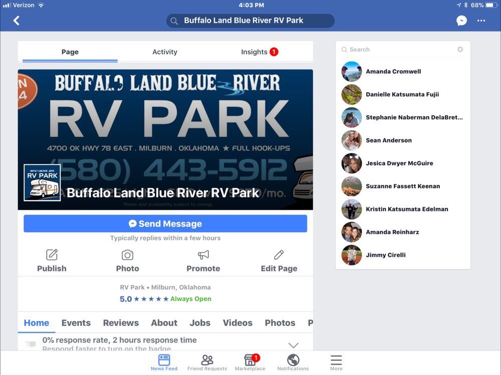 BUFFALO LAND BLUE RIVER RV PARK - Updated July 2025 - 11 Photos - 4700 ...