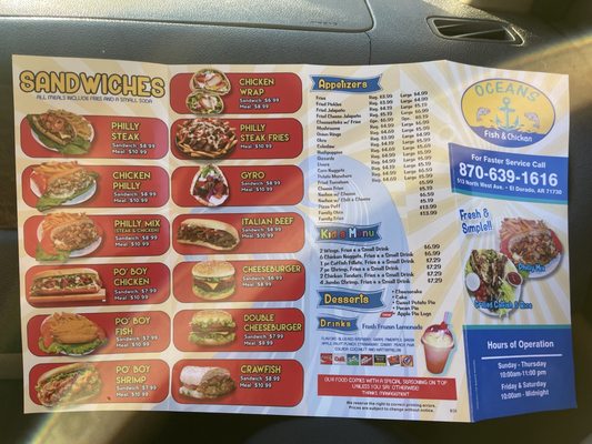 OCEANS FISH & CHICKEN - Updated January 2026 - 513 N West Ave, El ...