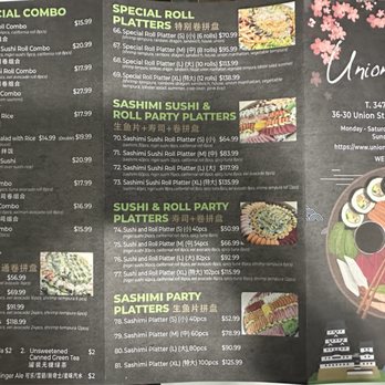 UNION SUSHI - Updated June 2025 - 456 Photos & 204 Reviews - 36-30 ...