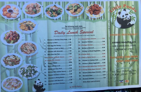 LITTLE PANDA - Updated December 2025 - 11 Reviews - 1438 Memorial Dr E ...