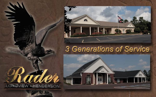 RADER FUNERAL HOMES - Updated October 2025 - 1617 Judson Rd, Longview, Texas - Funeral Services ...