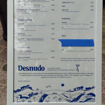 DESNUDO COFFEE - Updated May 2025 - 70 Photos & 25 Reviews - 111 ...