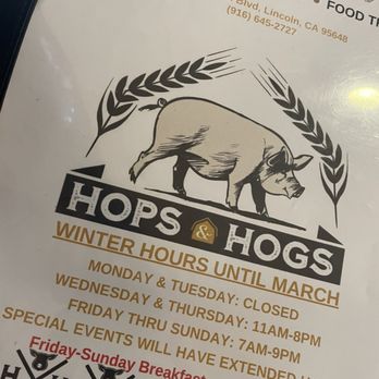 HOPS & HOGS COUNTRY SMOKEHOUSE - Updated September 2025 - 163 Photos ...