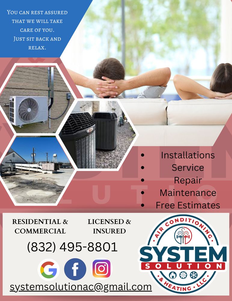 SYSTEM SOLUTION AIR CONDITIONING AND HEATING - Updated July 2025 - 18 ...