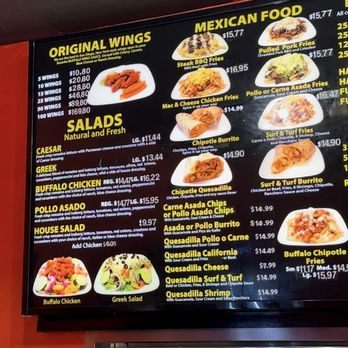 WINGS MIX MEXICAN FOOD - Updated December 2025 - 130 Photos & 220 ...