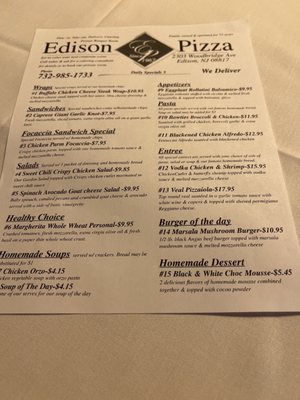 EDISON PIZZA & ITALIAN RESTAURANT - Updated November 2025 - 99 Photos ...