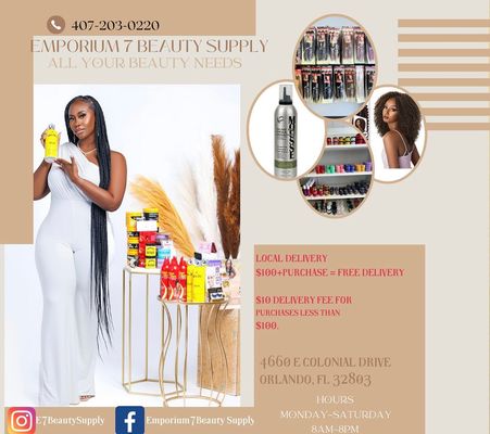 EMPORIUM 7 BEAUTY SUPPLY - Updated September 2025 - 10 Photos - 4660 E ...