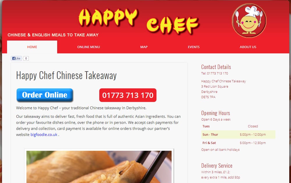 HAPPY CHEF - Updated February 2025 - 3 Red Lion Square, Heanor ...