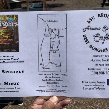 ALAMO SPRINGS CAFE - 457 Photos & 479 Reviews - 107 Alamo Rd ...