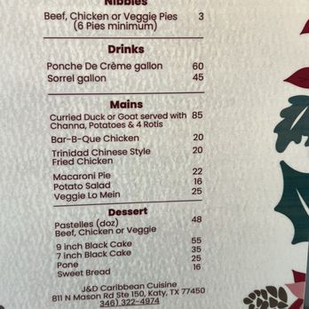 J&D CARIBBEAN CUISINE - Updated May 2025 - 62 Photos & 73 Reviews - 811 ...