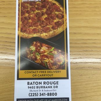 MARCO’S PIZZA - Updated December 2025 - 45 Photos - 9402 Burbank Dr ...