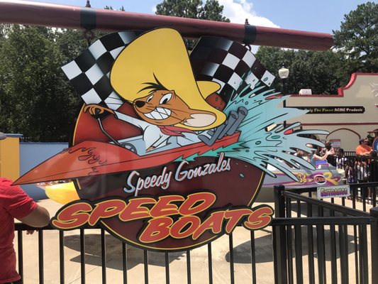 SPEEDY GONZALES SPEED BOATS - 7561 Six Flags Over Georgia Railroad ...
