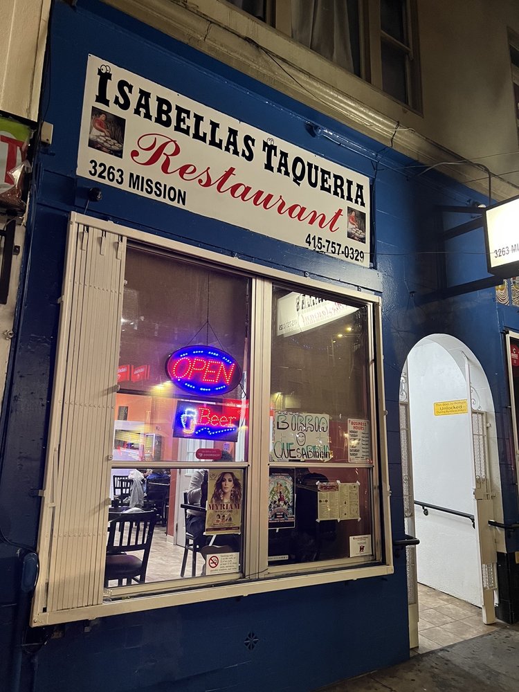 ISABELLA RESTAURANTE - 3263 Mission St, San Francisco, CA - Yelp