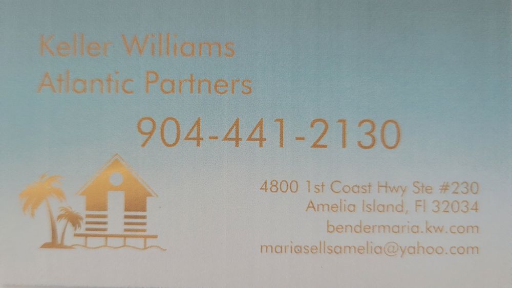 MARIA BENDER-KELLER WILLIAMS REALTY - Updated April 2025 - Amelia ...