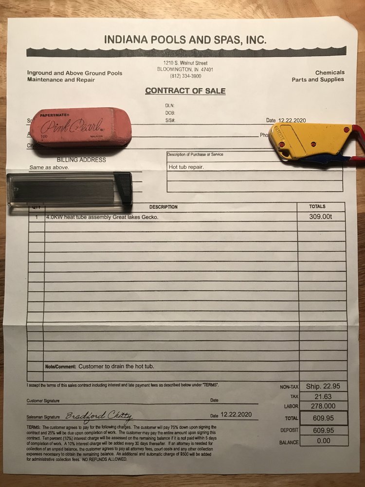 INDIANA POOLS AND SPAS - Updated June 2025 - 16 Reviews - 1210 S Walnut ...