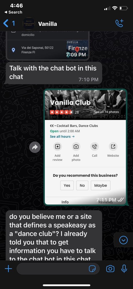 VANILLA CLUB - Updated January 2026 - 78 Photos & 35 Reviews - Via dei ...