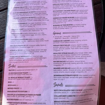 Rockefellers Menu New Year's At Victoria Gastro Pub Victoria