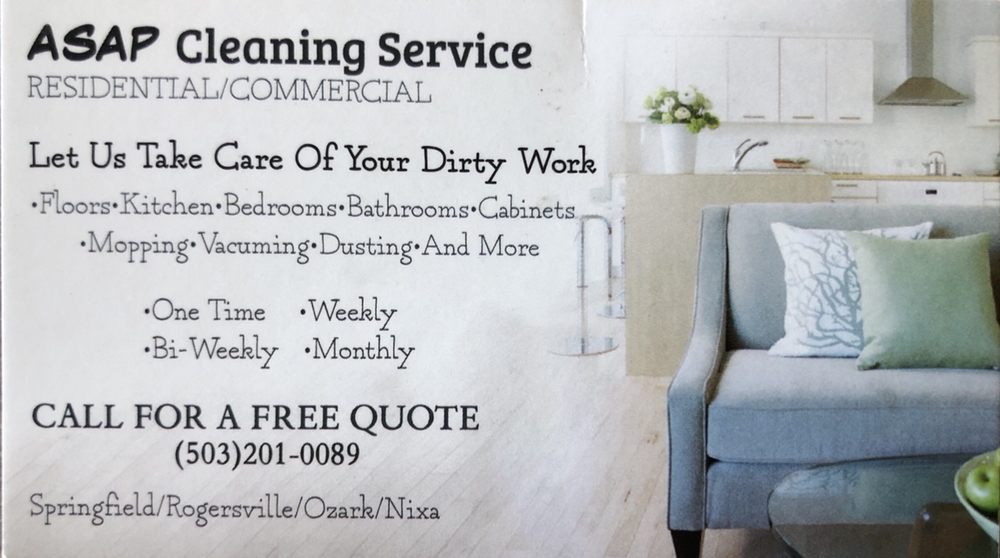 ASAP CLEANING SERVICE - Updated June 2025 - 11 Photos - 1427 E Kearney ...