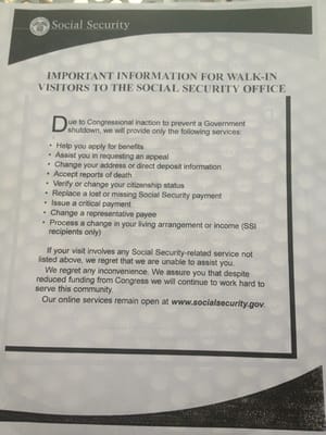 SOCIAL SECURITY - Updated January 2026 - 62 Reviews - 1851 E First St ...