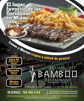 EL GRAN BAMBOO RESTAURANTE - 11 Photos & 21 Reviews - Colombian - 10325 ...