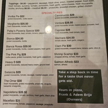 PATSY’S PIZZERIA - Updated December 2024 - 678 Photos & 994 Reviews ...