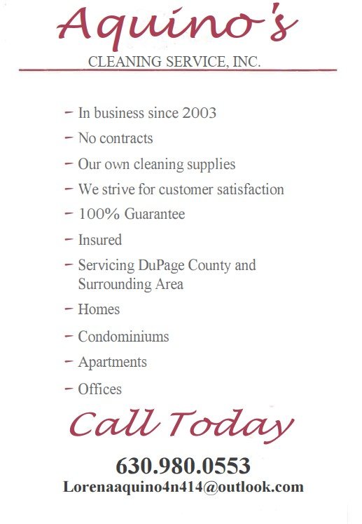 AQUINOS CLEANING SERVICE - Updated July 2024 - Request a Quote ...