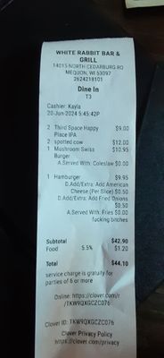 WHITE RABBIT BAR AND GRILL - Updated December 2025 - 47 Photos & 26 ...