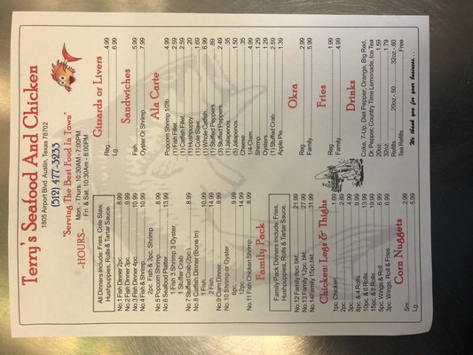 TERRY’S SEAFOOD AND CHICKEN - 73 Photos & 90 Reviews - Chicken Wings ...