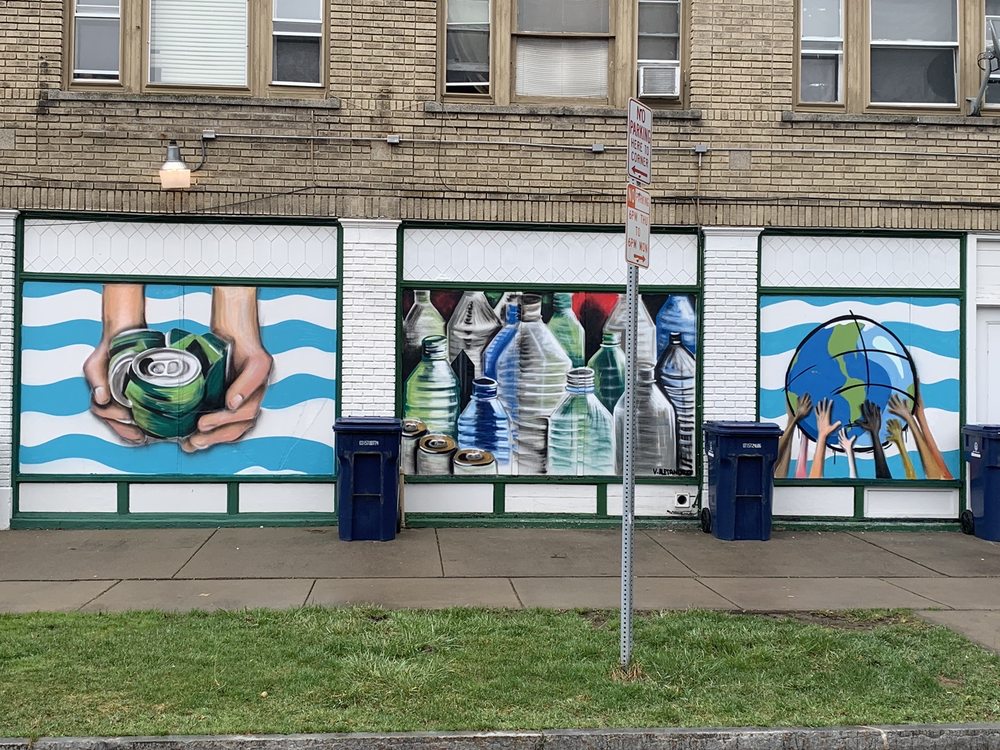 PUBLIC ART - RECYCLE MURAL - Updated January 2025 - 1645 Hertel Ave ...