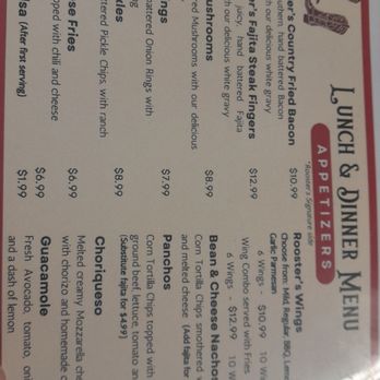 ROOSTER’S COUNTRY CAFE - Updated April 2025 - 67 Photos & 26 Reviews ...