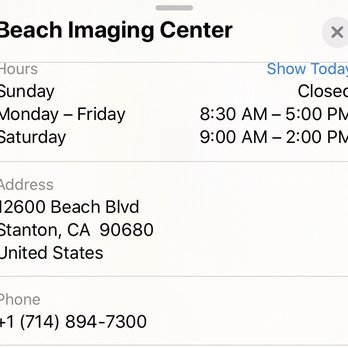 BEACH IMAGING CENTER - Updated December 2025 - 12600 Beach Blvd ...