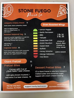 STONE FUEGO PIZZA - Updated July 2025 - 930 Fm 1960 Rd, Houston, Texas ...