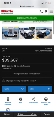 MARTIN CHRYSLER DODGE JEEP RAM - Updated January 2026 - 34 Photos & 15 ...