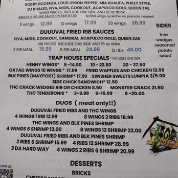 THC TRAP HOUSE CHICKEN - Updated August 2025 - 61 Photos & 17 Reviews ...